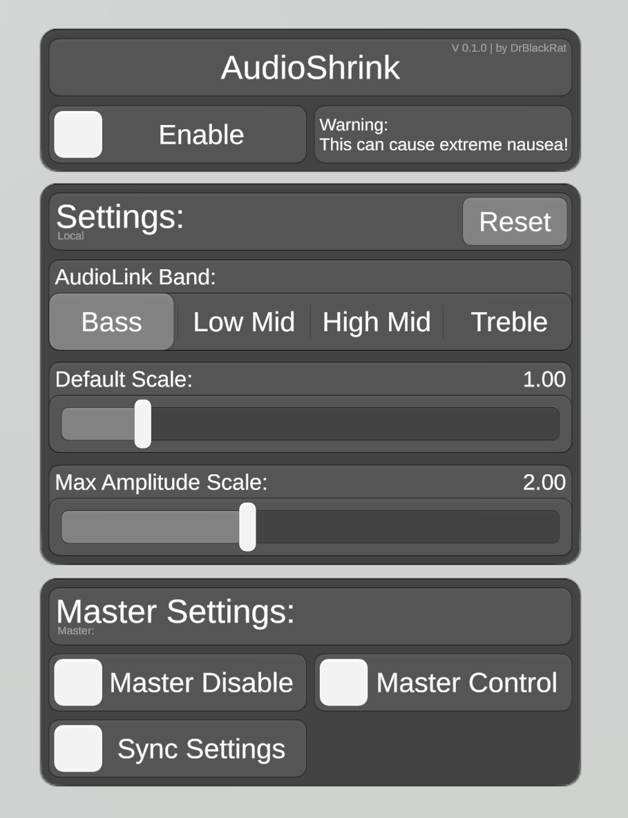 GitHub - DrBlackRat/VRC-Audio-Shrink