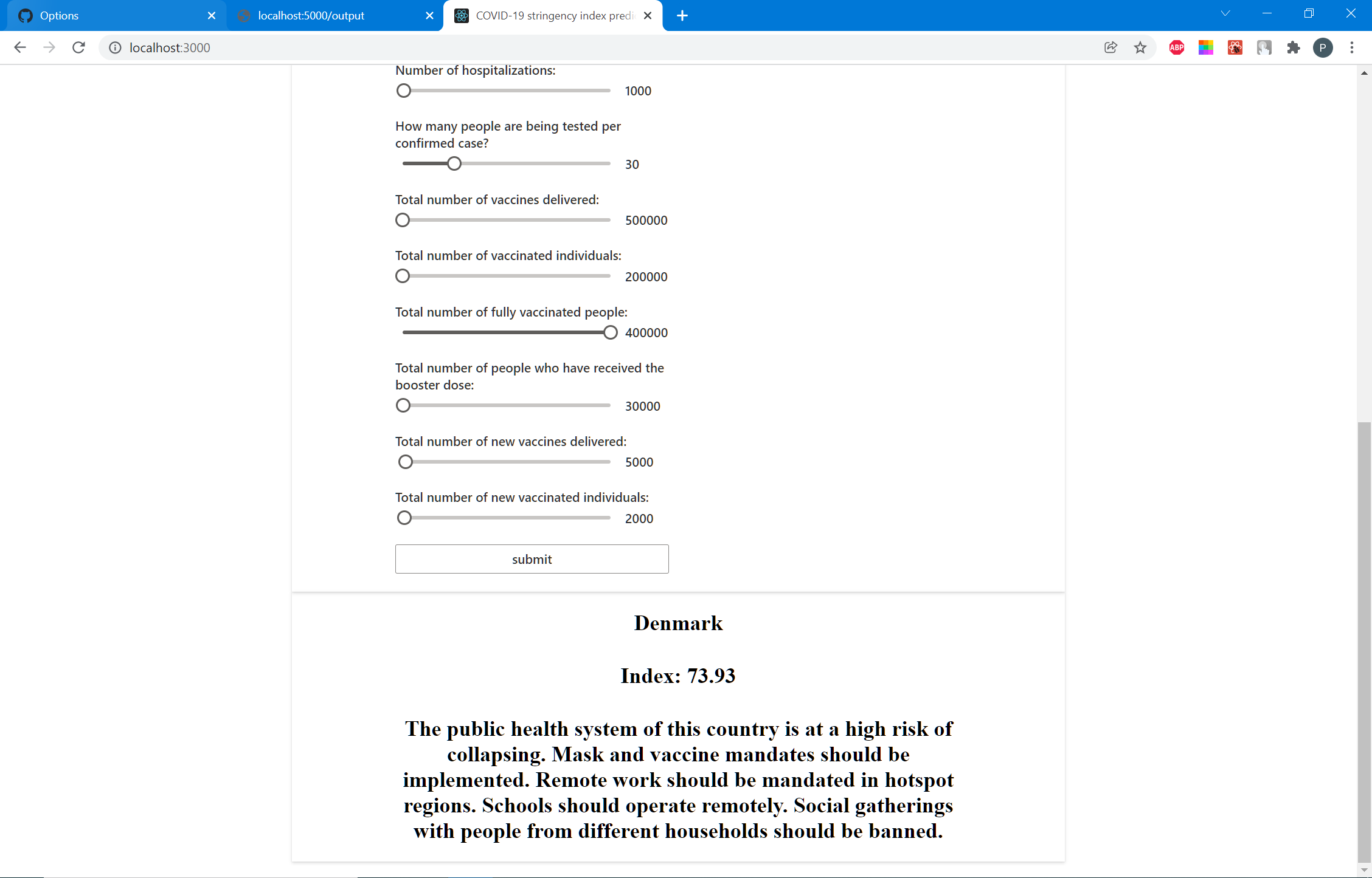 GitHub - LC-dev/McHacks-2022-CSIP: McHacks 9: Covid policy recommendation engine