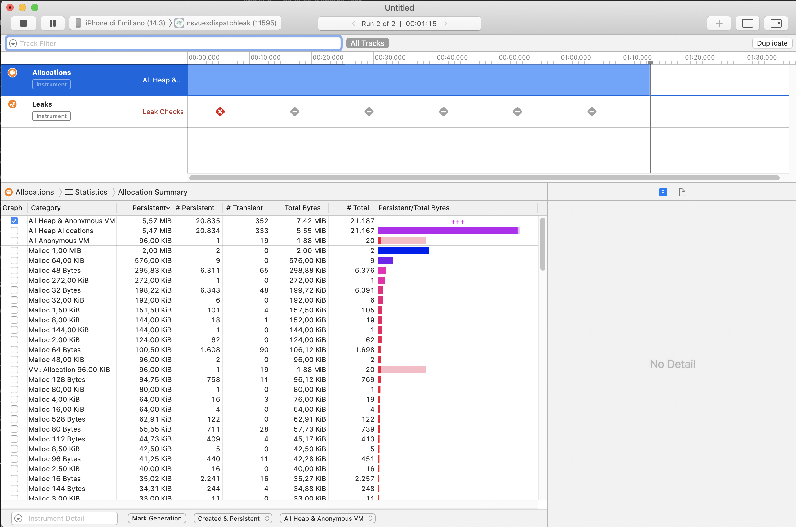 Call Promise "resolve" or "reject" causes memory leak on iOS - related to v8? · Issue #9151 ...