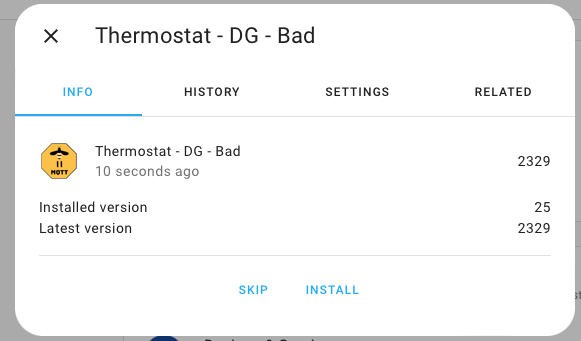 Aqara E1 Trv Ota Update Installs Wrongdated Version · Issue 16692