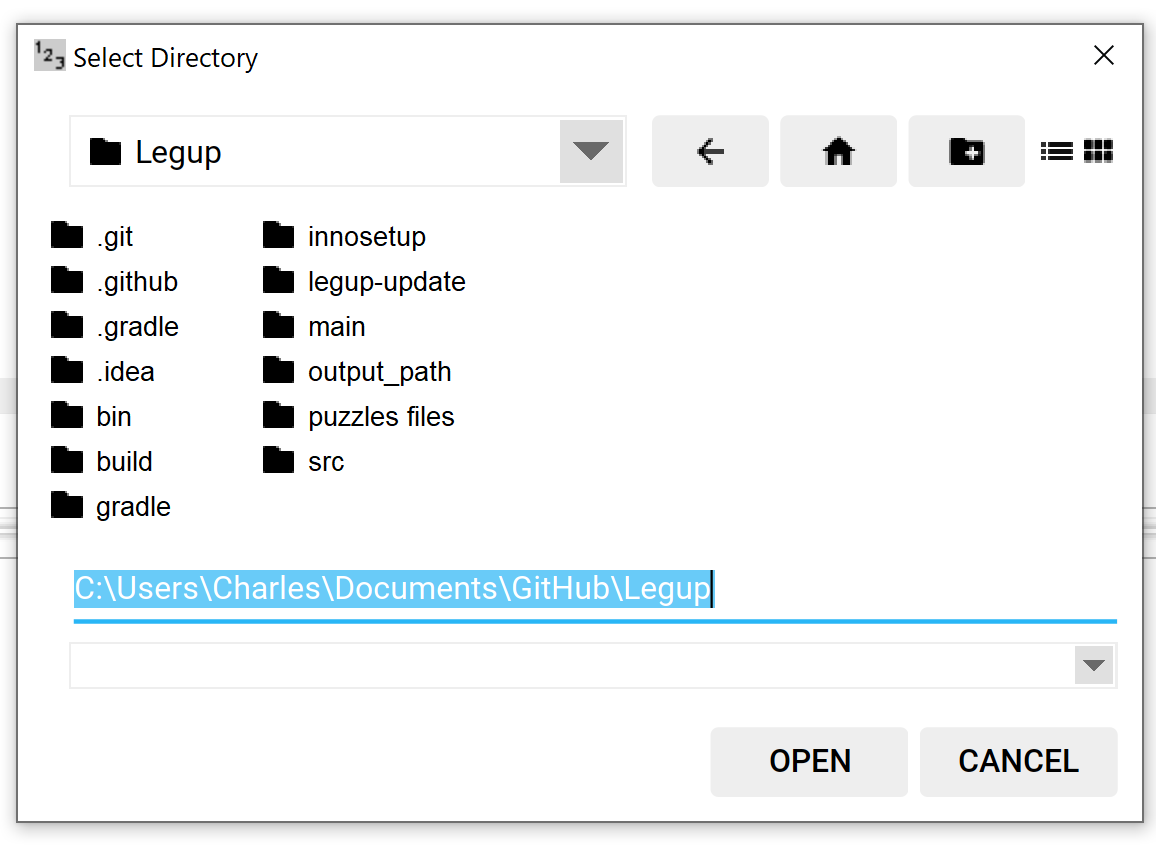Standardize File Selection Screen · Issue #152 · Bram-Hub/LEGUP · GitHub