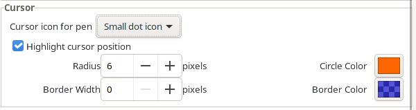 small dot cursor does not follow current color · Issue #3073 · xournalpp/xournalpp · GitHub