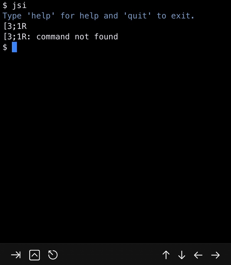 `a-Shell` input blocked: Resizing `a-Shell` just after closing an interactive command · Issue ...