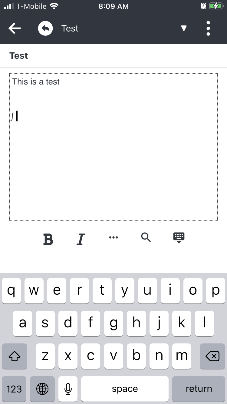 iOS: Too much space below markdown toolbar when autosuggestions are turned off · Issue #6805 ...
