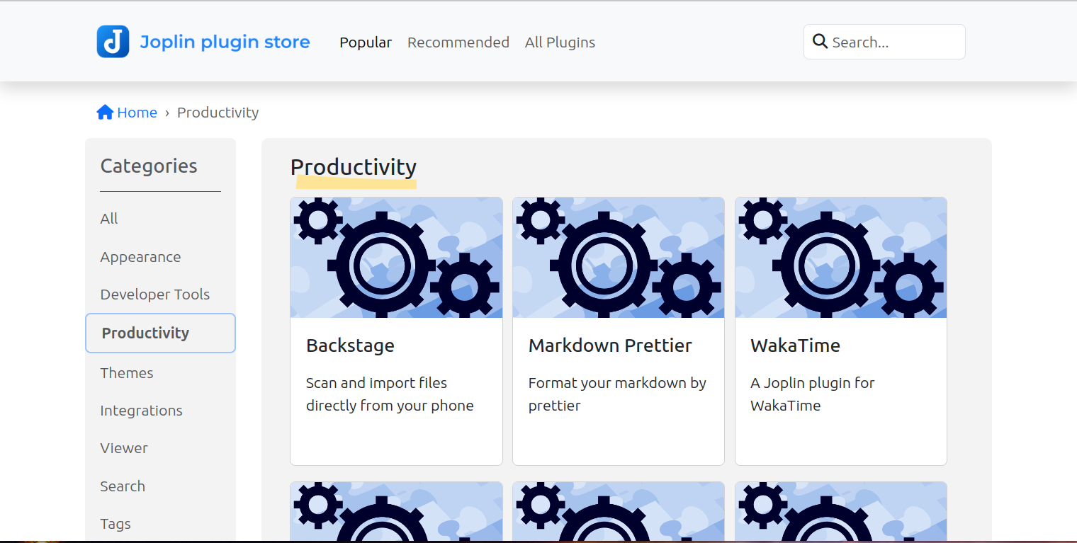 Use a more discreet image for the "promo tile" · Issue #9 · joplin/website-plugin-discovery · GitHub