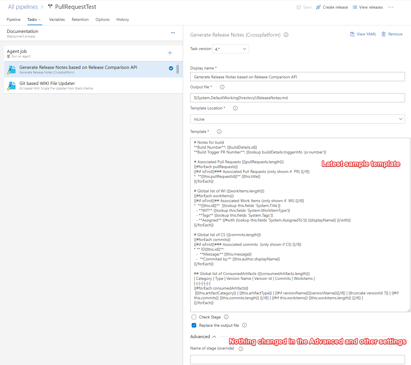 WIKI Updater Tasks in a Release Pipeline: URL rejected: Port number was not a decimal number ...