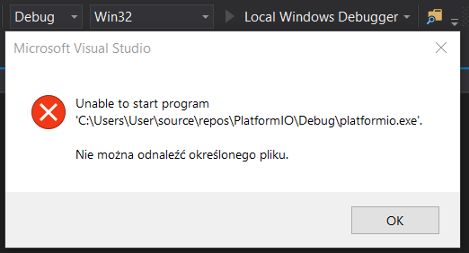 PlatformIO with Visual Studio 2019 (VS2019) · Issue #2693 · platformio/platformio-core · GitHub