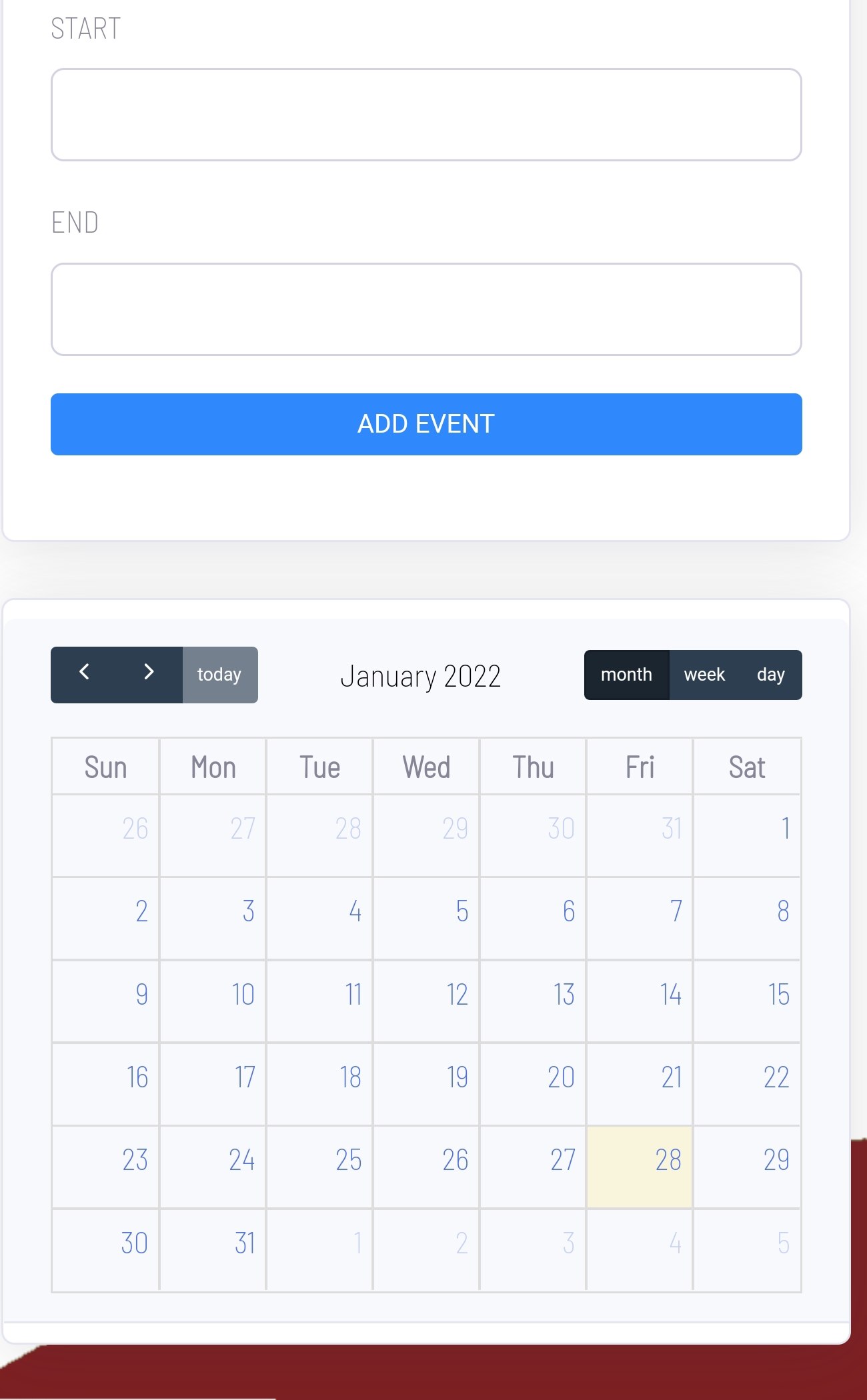 More responsive toolbar controls · Issue #4638 · fullcalendar/fullcalendar · GitHub