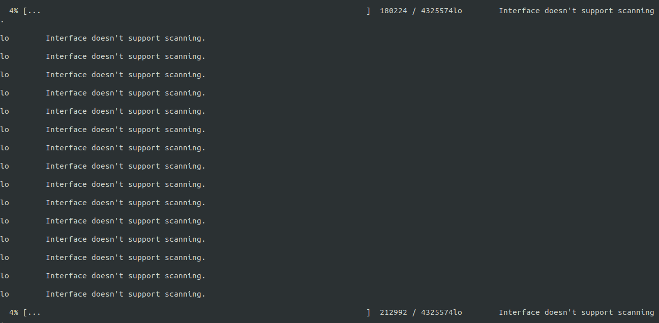 Unsupported Interfaces is getting into an error loop · Issue #235 · OWASP/SecureTea-Project · GitHub