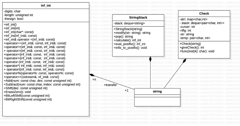 GitHub - ssssbssss/Infinite-integer-calculator: 2020-2 Object Oriented Programming