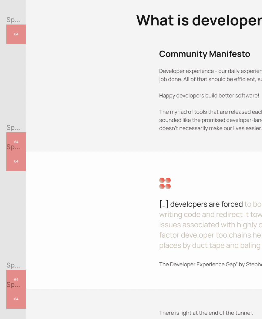 adjust spacing · Issue #47 · gitpod-io/devx-community · GitHub