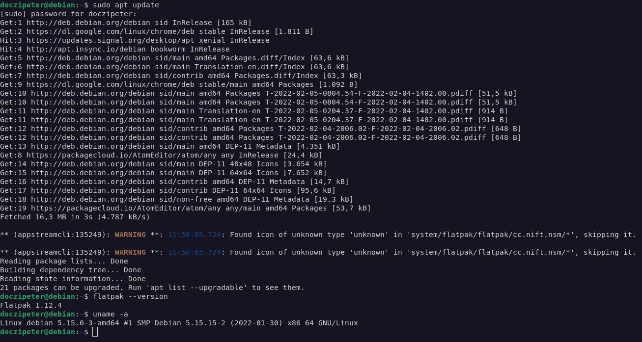 [Bug]: Found icon of unknown type 'unknown' in 'system/flatpak/flatpak/cc.nift.nsm/*', skipping ...