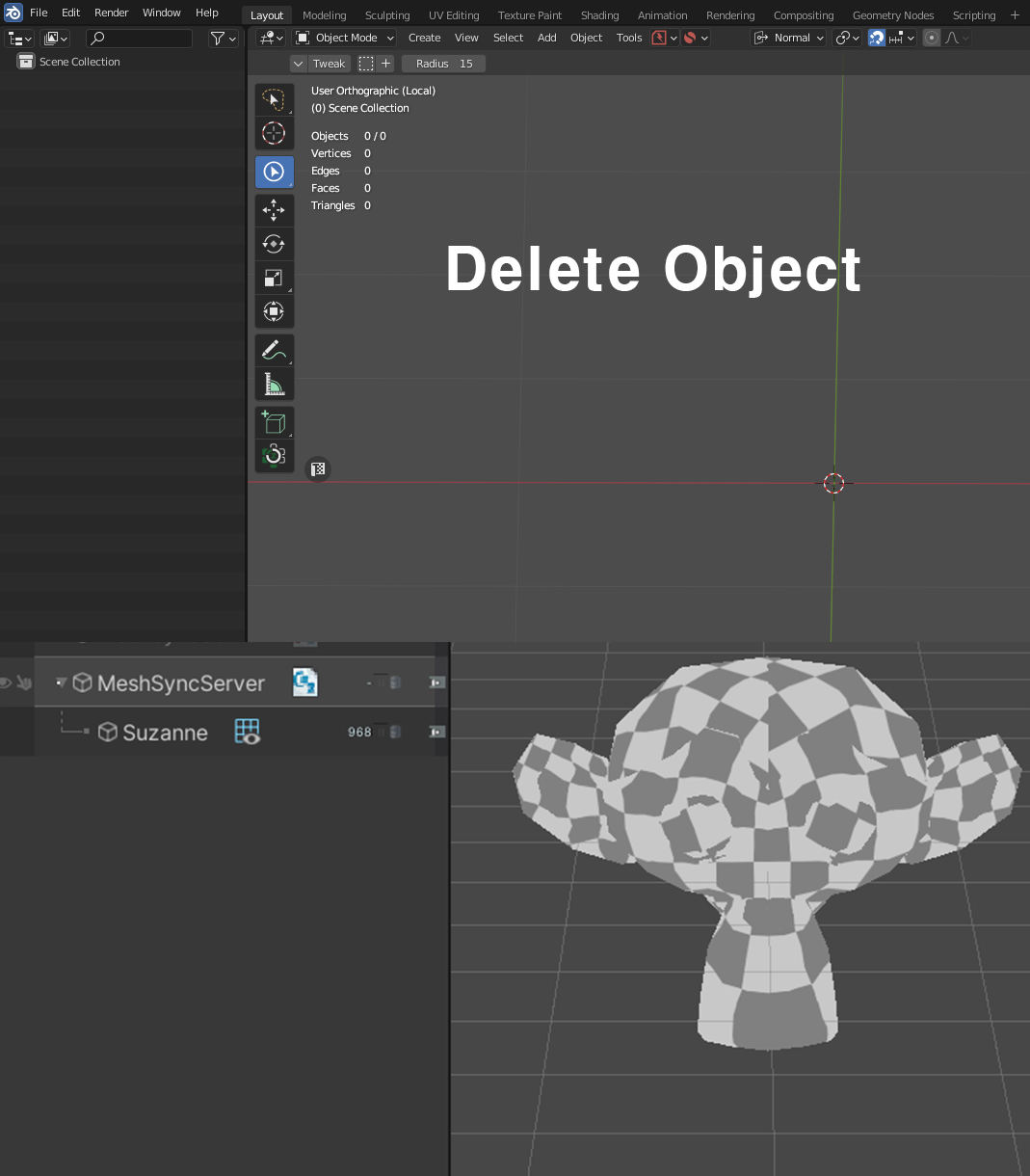 Problems with UV, Normal corruption when switching from Blender to Edit Mode, and MeshSync ...