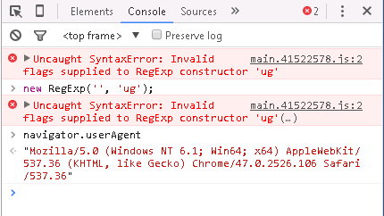 Invalid flags supplied to RegExp constructor 'ug' · Issue #13191 · facebook/create-react-app ...
