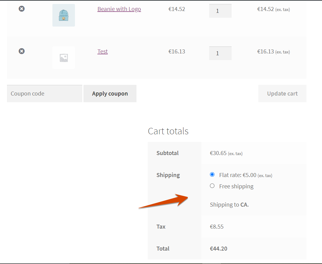 Unchecking the "Enable shipping calculator on the cart page" option doesn't work · Issue #26839 ...