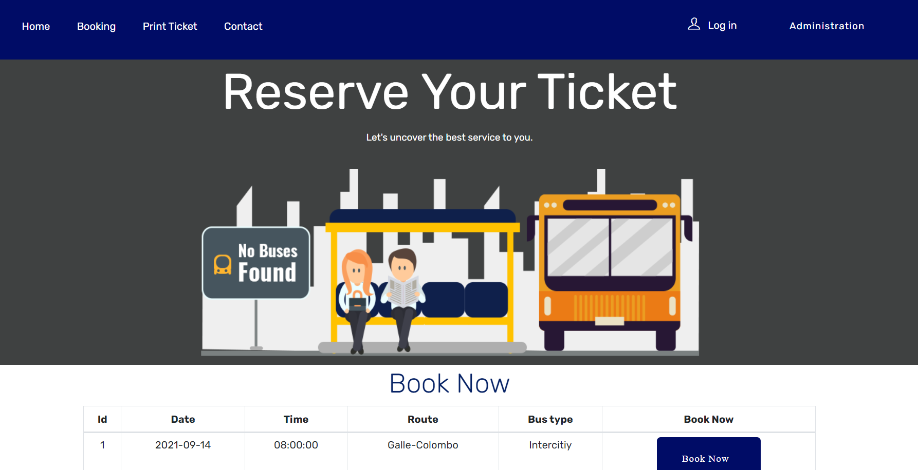 GitHub - ParameeMasakorala/Bus-Tikcet-Reservation-System