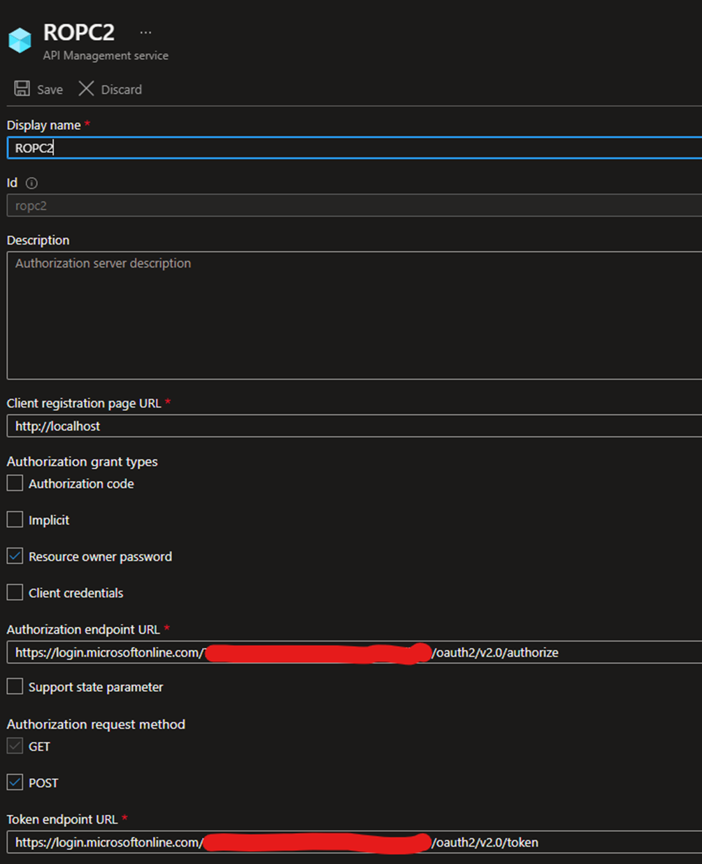 Is Oauth 20 Ropc Implemented In The New Developer Portal · Issue 1678 · Azureapi Management