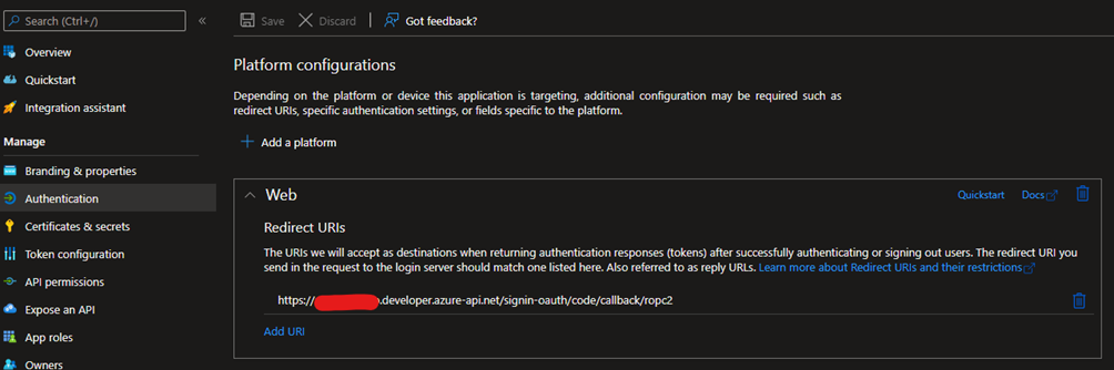 Is Oauth 2.0 ROPC implemented in the new developer portal? · Issue #1678 · Azure/api-management ...