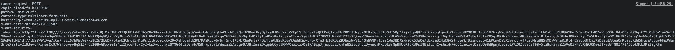 Api Add Support To Send Formdata To An Iam Secured Api · Issue 8043 · Aws Amplifyamplify Js