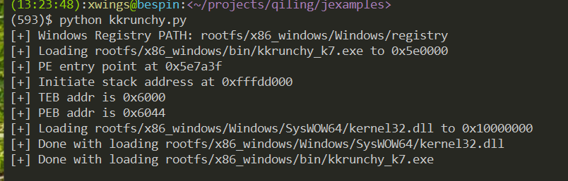 Invalid memory read (UC_ERR_READ_UNMAPPED) while running a Windows PE · Issue #88 ...