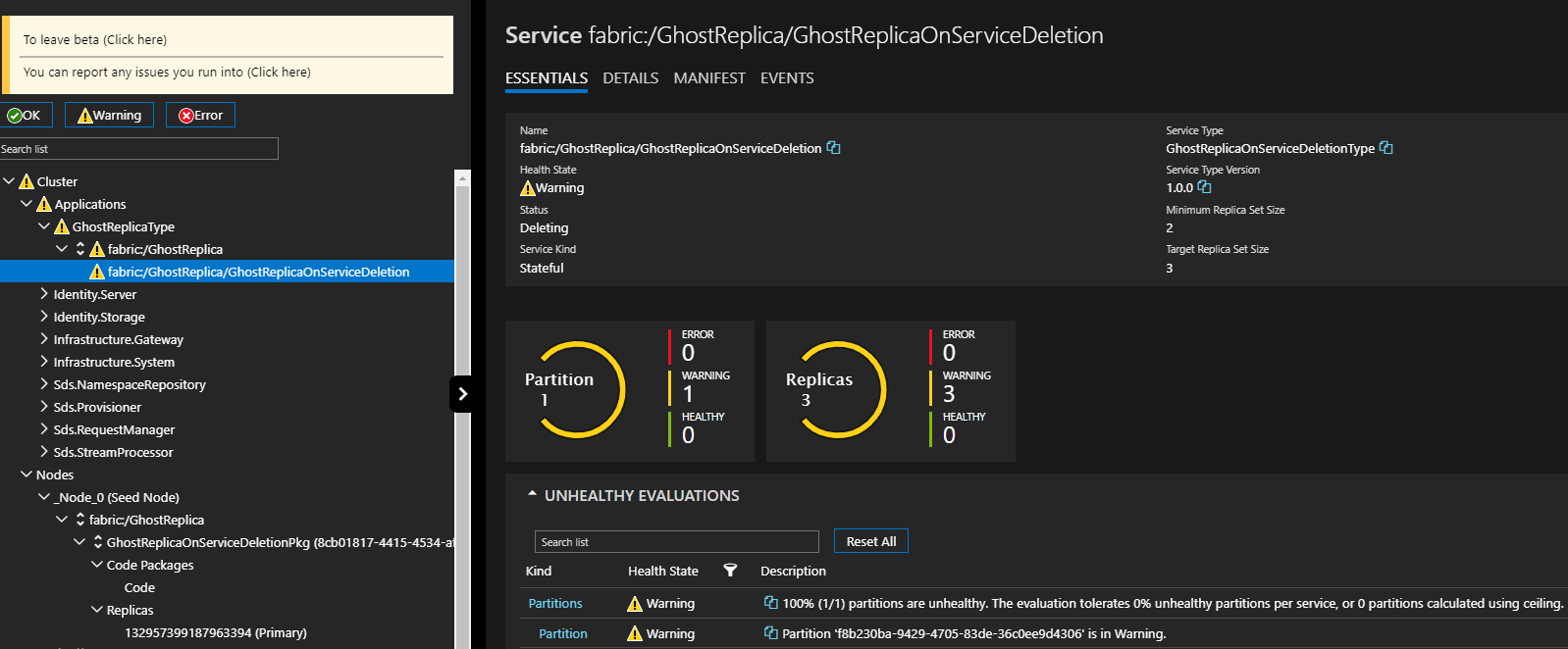 [BUG] Orphaned replicas: unable to delete service · Issue #1350 ...