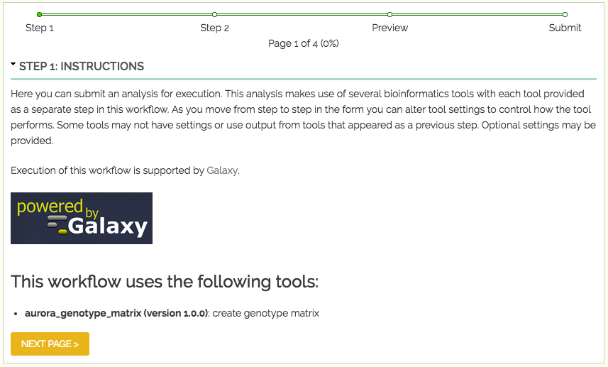 Uncaught exception in exposed API method · Issue #99 · tripal/tripal_galaxy · GitHub