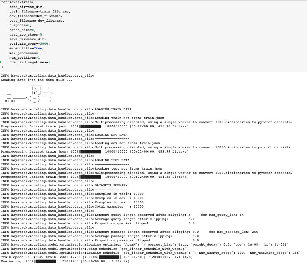 Dpr Tutorial 9 Code Gets Stuck In Data Preprocessing · Issue 3084