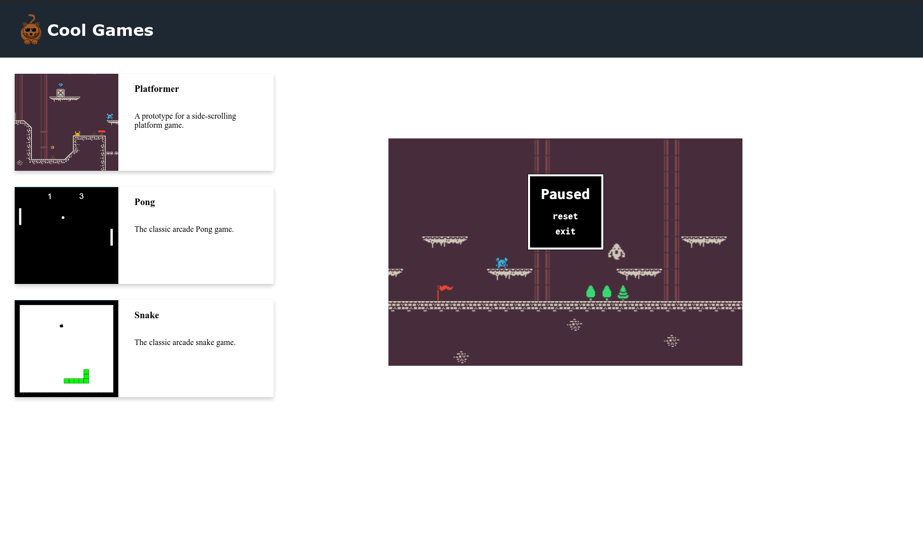 GitHub - joeyshi12/cool-games: An Angular website for hosting games ...