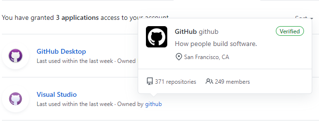 Make Github Desktop A Verified Entity On Github · Issue 11612 · Desktop Desktop · Github