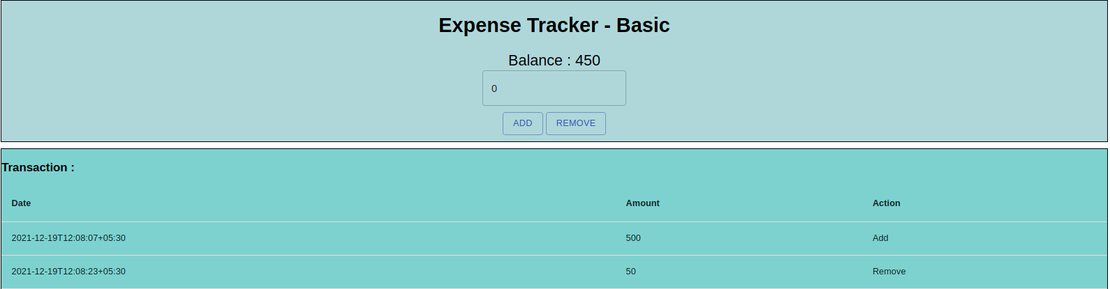 GitHub - vasandhan/ExpenseTracker
