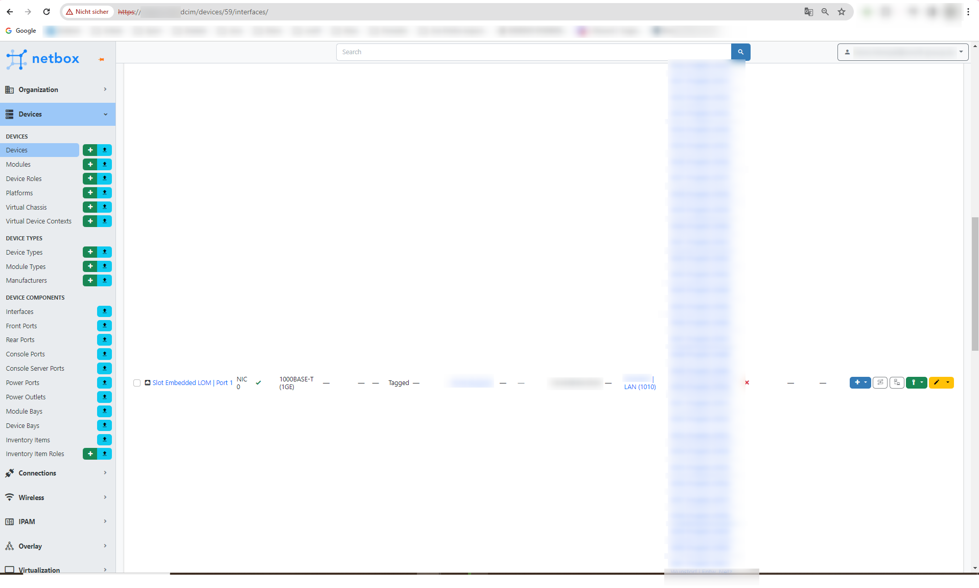 Column Vlan Tagged Vlans As Summary · Issue 14285 · Netbox Community Netbox · Github