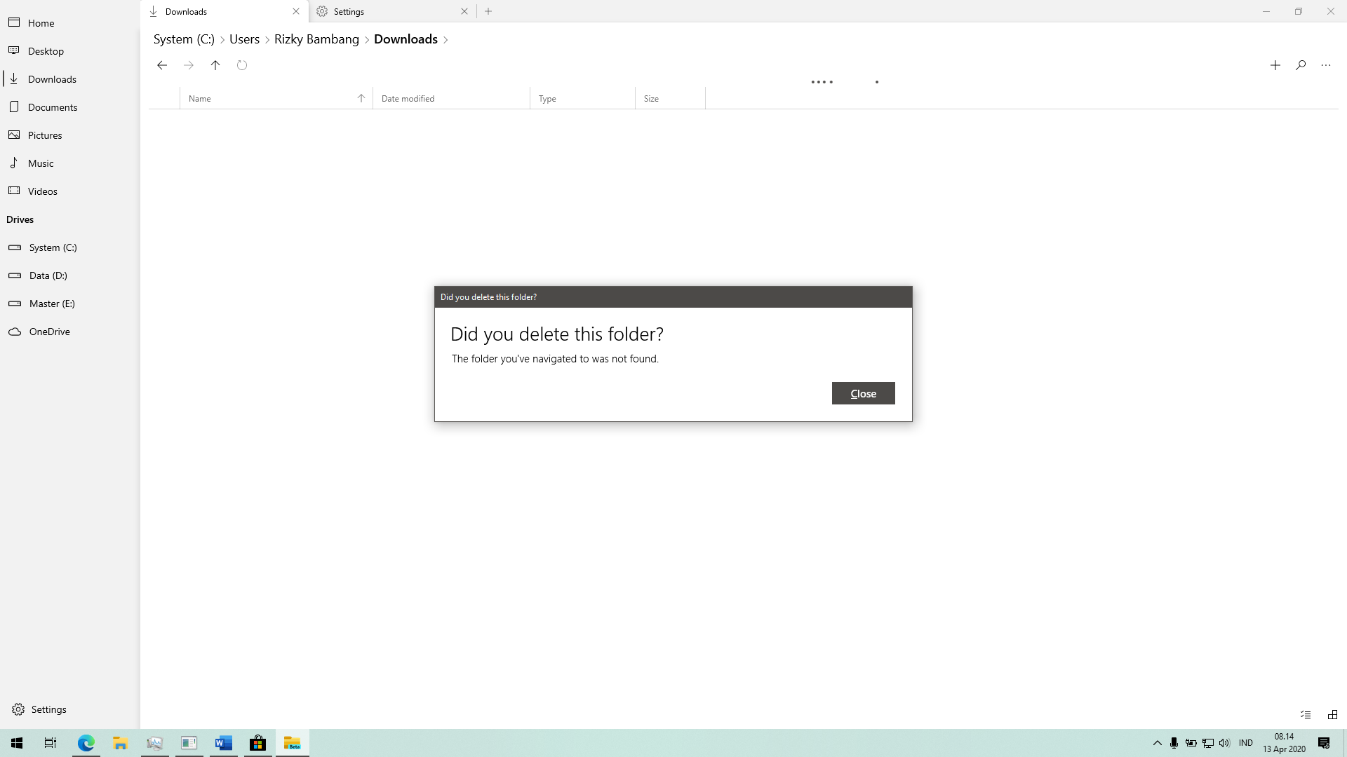 Custom documents / download folder not found · Issue #585 · files ...
