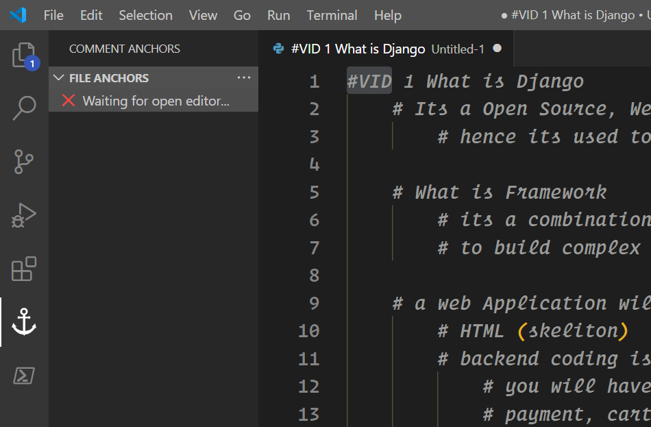 Waiting for Open Editor · Issue #74 · StarlaneStudios/vscode-comment ...