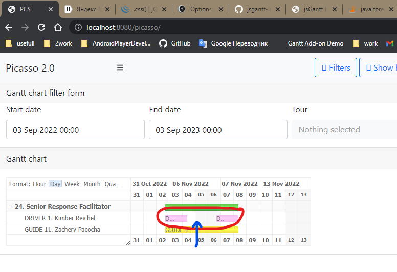 Gantt chart task depend red arrow not displaying · Issue #1 · code-6/Picasso · GitHub