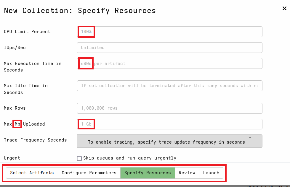 New Collection: Specify Resources - input validation and conflicting hints · Issue #2835 ...