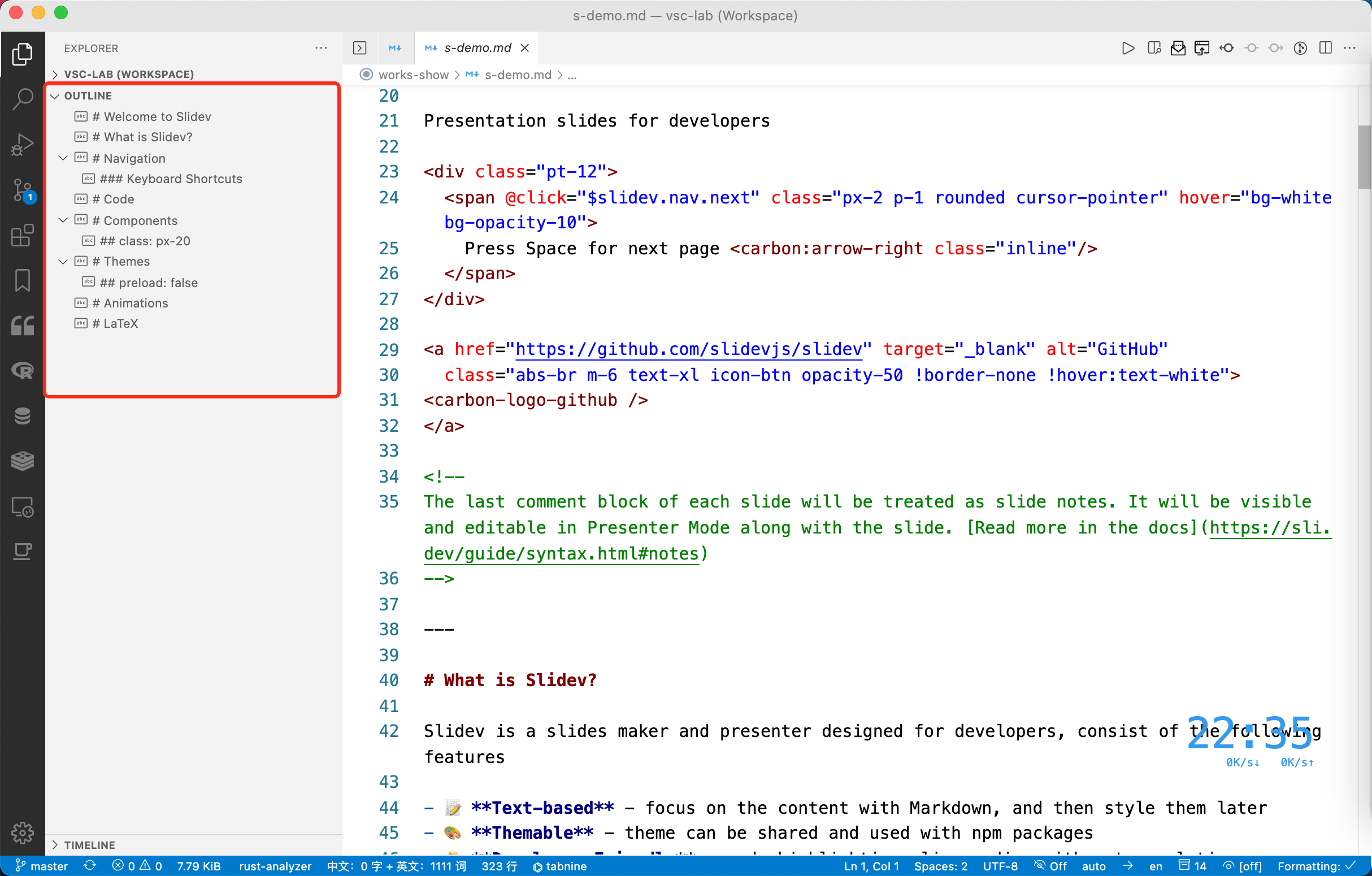 Any plan to enable outline ? · Issue #5 · Milkdown/vscode · GitHub