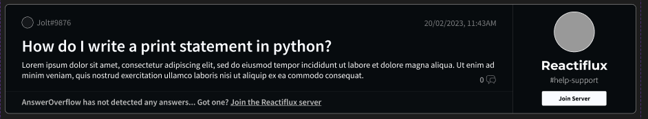 Search Result Page (/search) · Issue #18 · AnswerOverflow/AnswerOverflow · GitHub