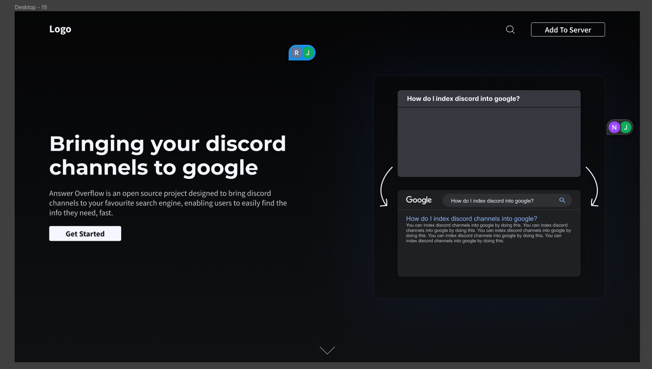 [component] Update Home Page Styles · Issue 249 · Answeroverflow Answeroverflow · Github