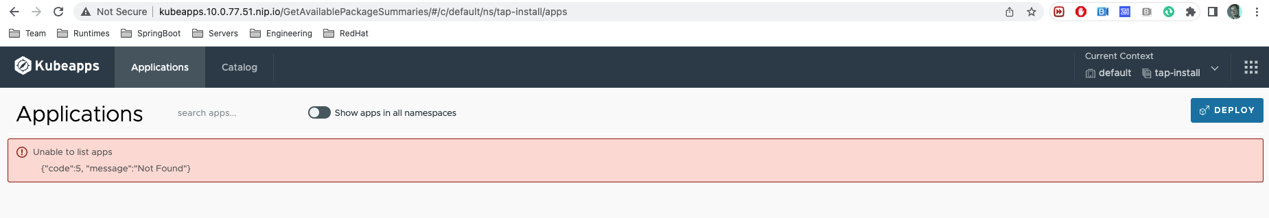 Invalid GetAvailablePackageSummaries response from the plugin kapp_controller.packages · Issue ...