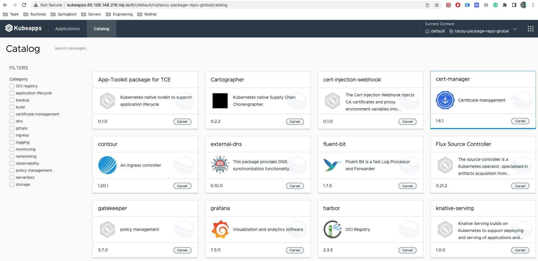Invalid GetAvailablePackageSummaries response from the plugin kapp_controller.packages · Issue ...