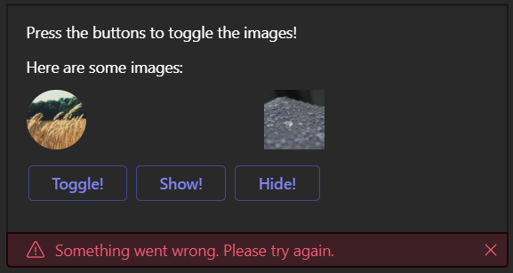 [Rendering] action.ToggleVisibility Yields Error in Teams Channel · Issue #8145 · microsoft ...