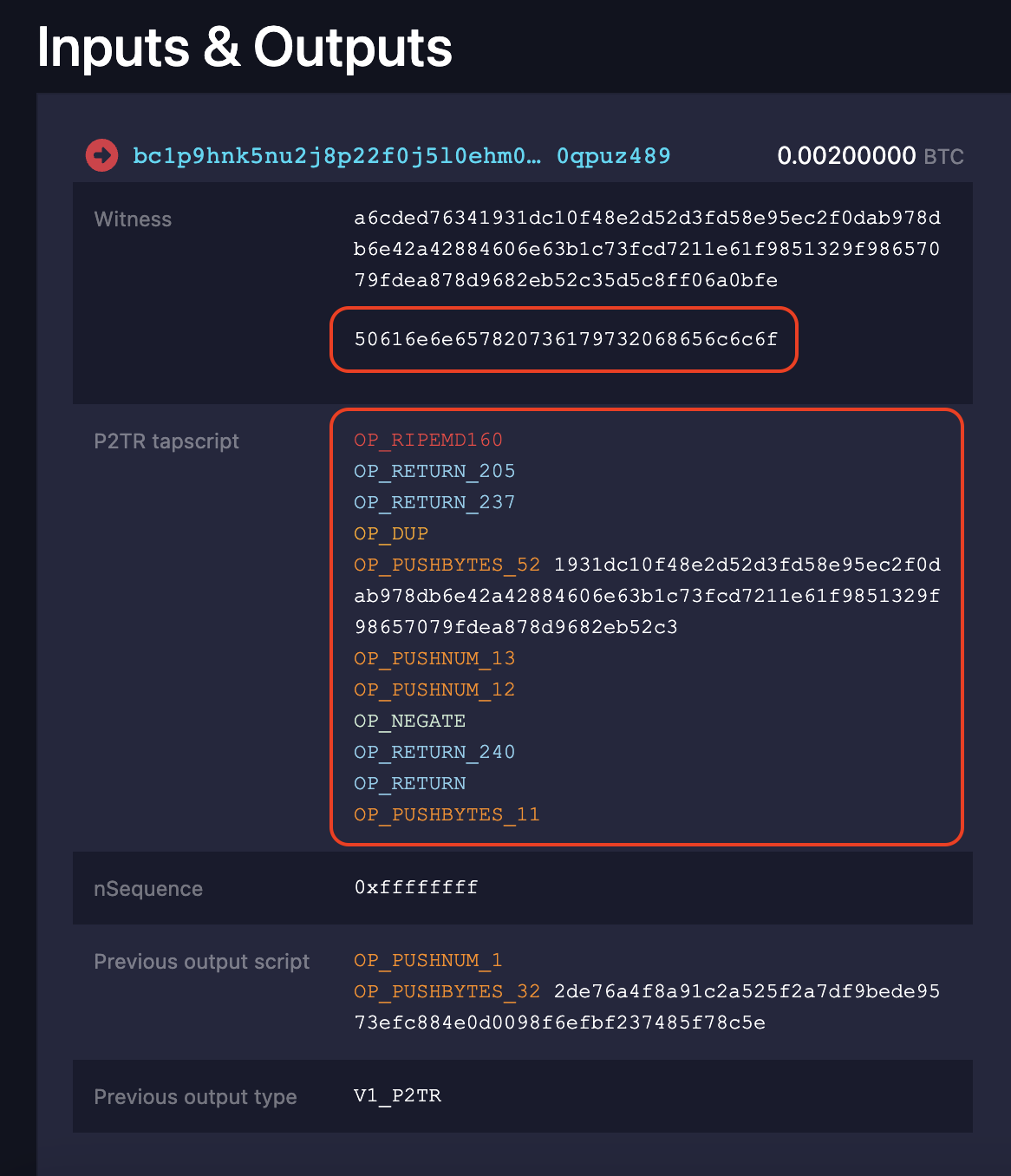 Taproot annex interpreted as script · Issue #3828 · mempool/mempool · GitHub