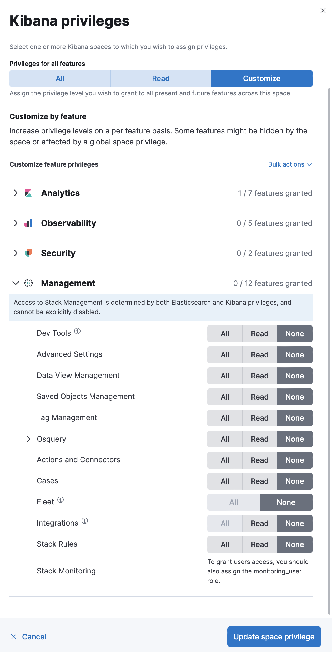 [discover] generate CSV button shown when user does not have reporting permissions · Issue ...