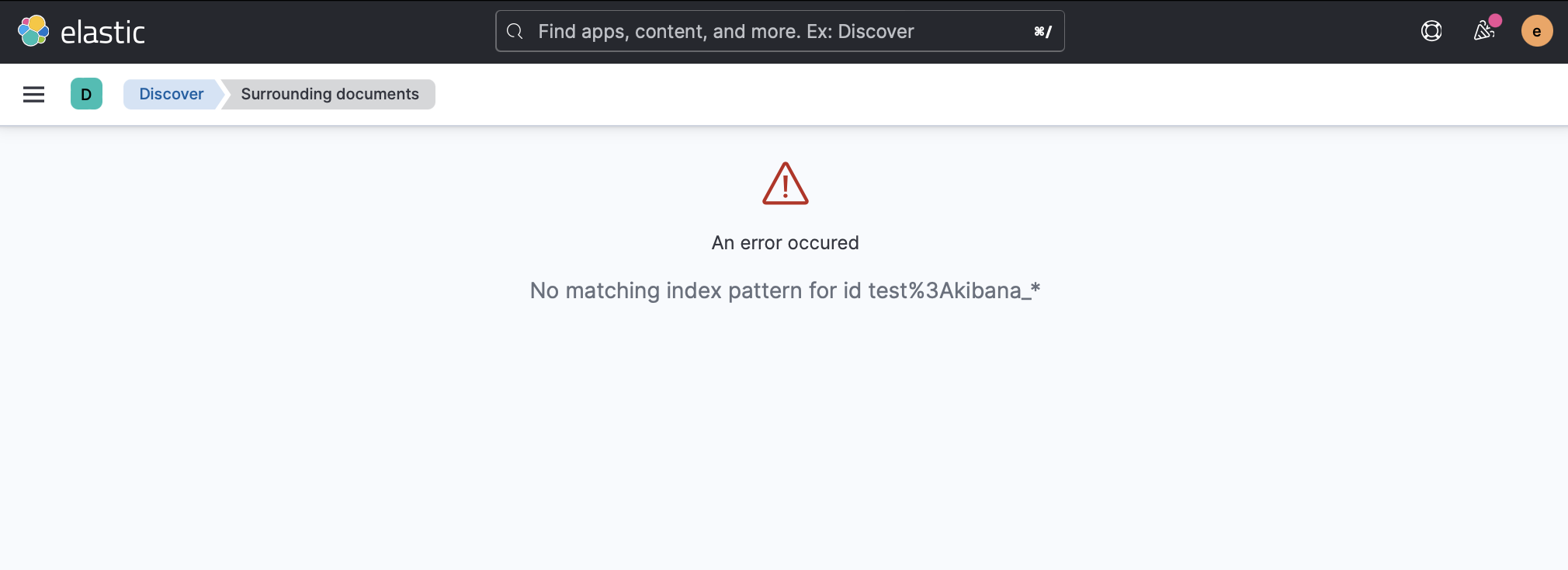 [Discover] Surrounding documents view breaks if data view id contains special char · Issue ...