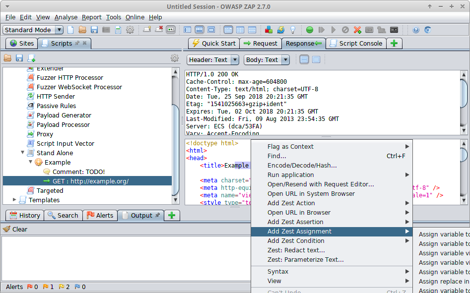 Enhancement Request For: Extension of Add Zest Assignment option for Zest Scripts to be able to ...