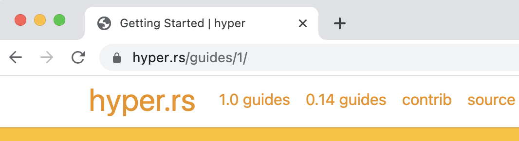 Website: collection of changes · Issue #3216 · hyperium/hyper · GitHub