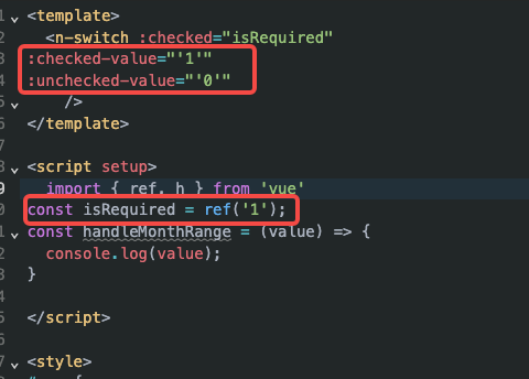 n-switch设置checked-value为数字无法选中 · Issue #4833 · tusen-ai/naive-ui · GitHub