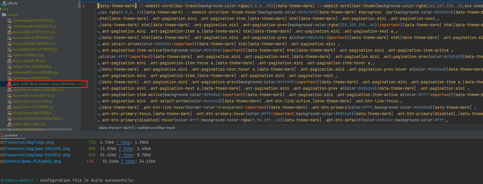 打包后颜色点击没反应 · Issue #1852 · vbenjs/vue-vben-admin · GitHub