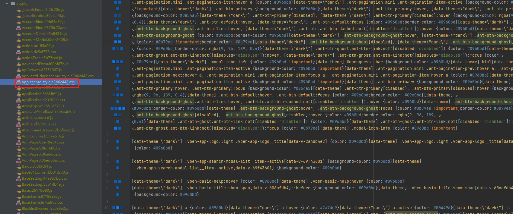 打包后颜色点击没反应 · Issue #1852 · vbenjs/vue-vben-admin · GitHub