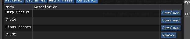 [Bug] Content store · Issue #301 · WerWolv/ImHex · GitHub